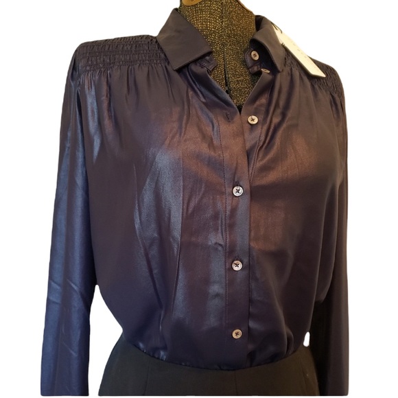 ASOS | Tops | Asos Current Air Nwt Long Sleeve Buttonup Blouse | Poshmark